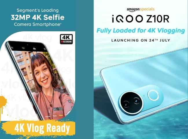 iQOO Z10R : 32MP 4K సెల్ఫీ కెమెరా మరియు స్టైలిష్ డిజైన్ తో లాంచ్ అవుతోంది.!
